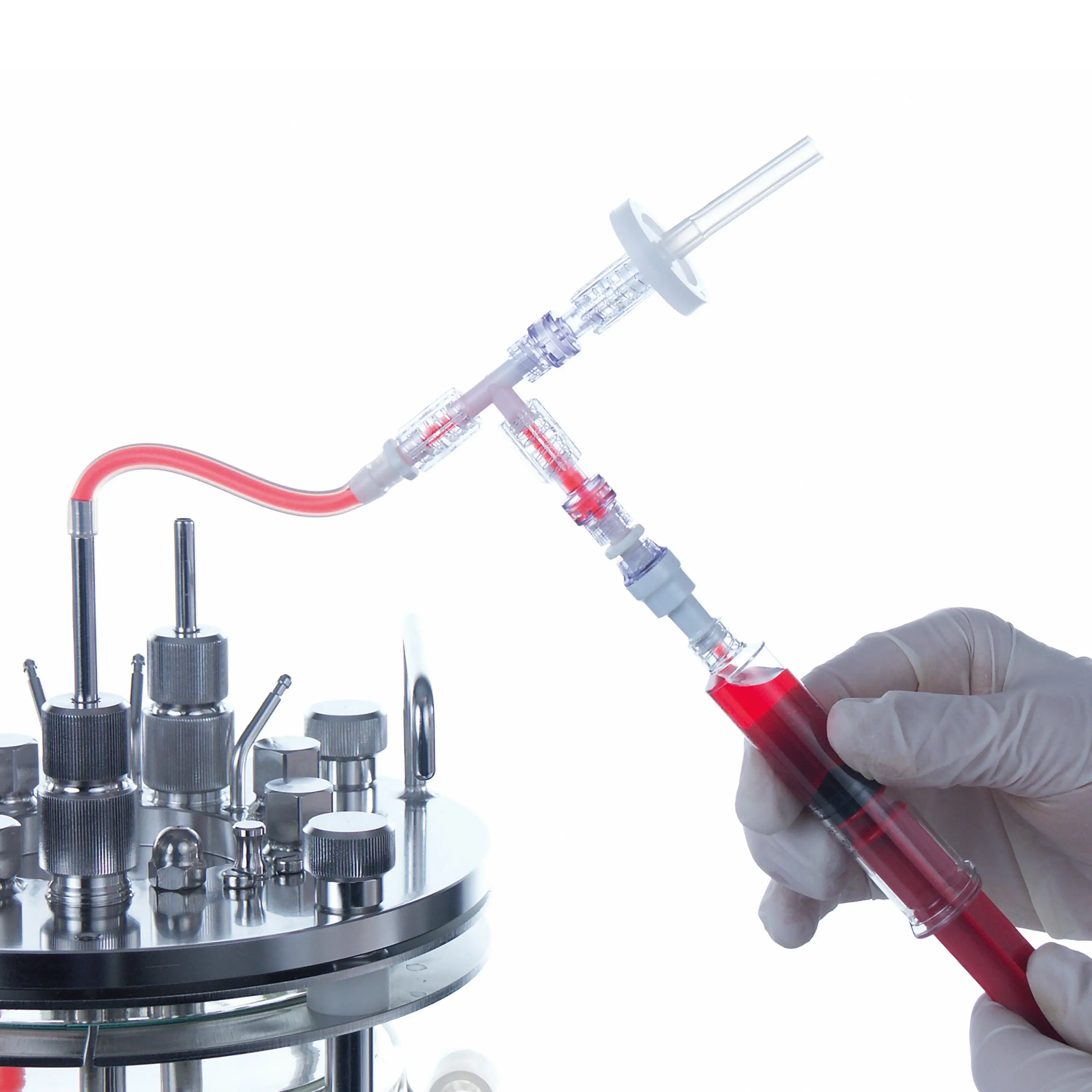 Super Safe, Aseptic Bioreactor Sampling System | INFORS HT